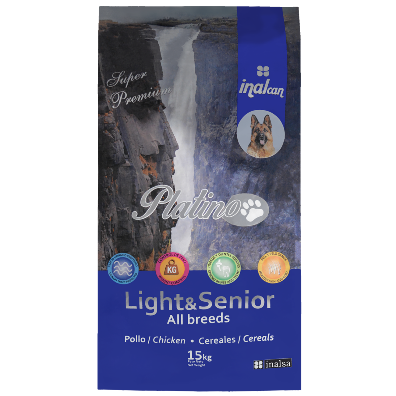 Inalcan Plenium light senior all breeds - Talianis S.A. - Spices, herbs ...